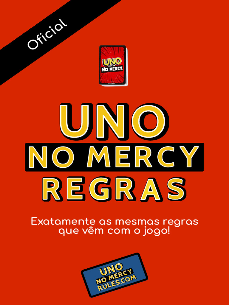 Regras do Jogo UNO Show em No Mercy | PDF