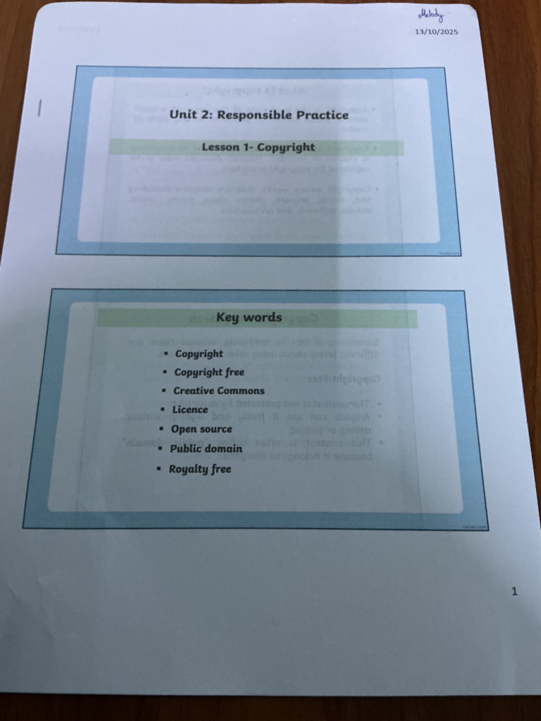 Lesson 1 and 2 | PDF
