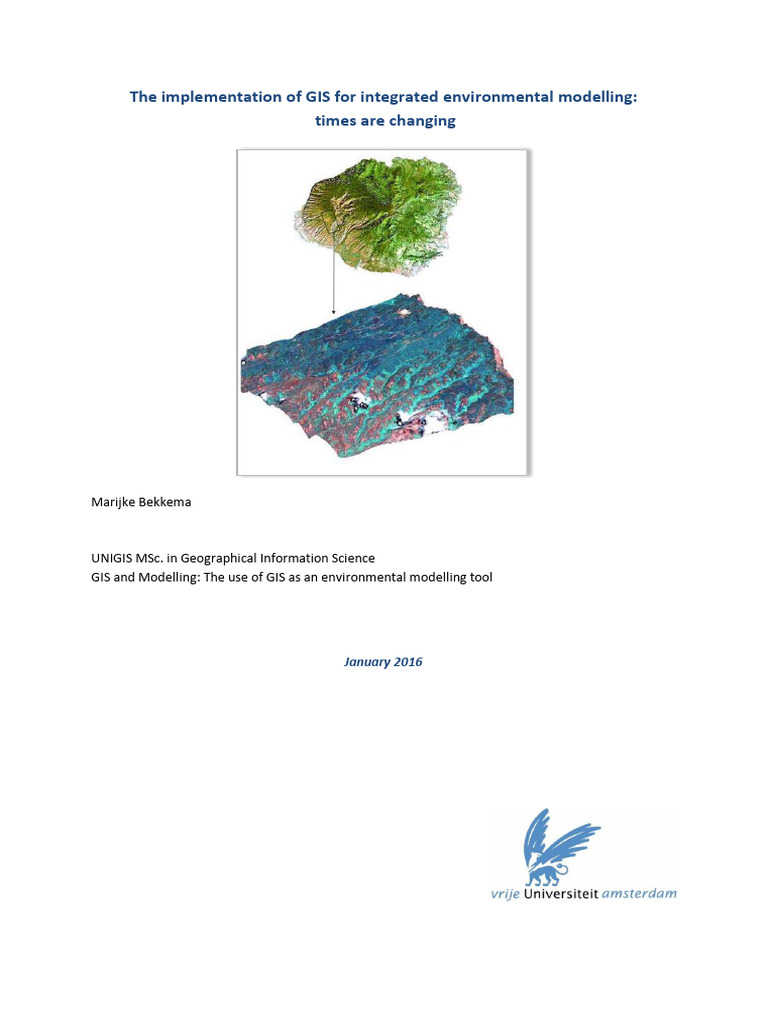 The Implementation of GIS for Integrated | PDF | Geographic Information ...