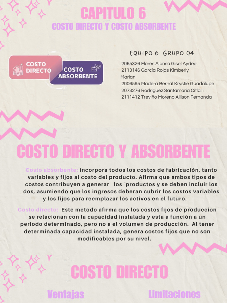 Capitulo 6_Costos.pdf 1 | PDF | Estado de resultados | Economias