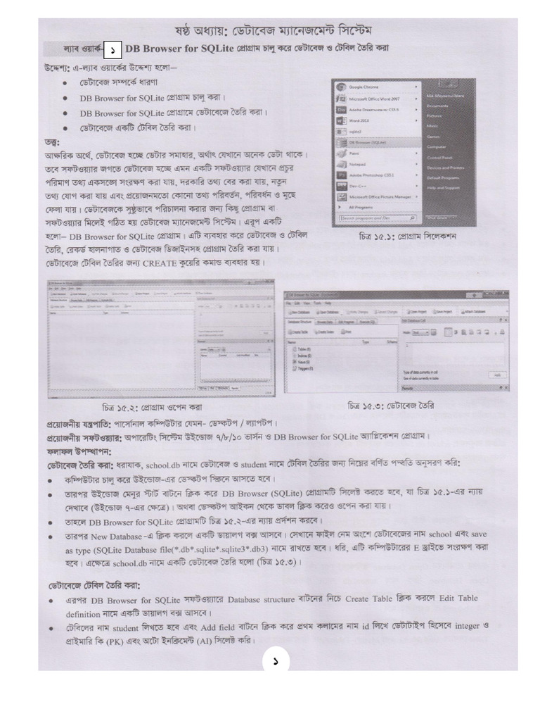 ICT Practical 2025 Chapter 6 | PDF