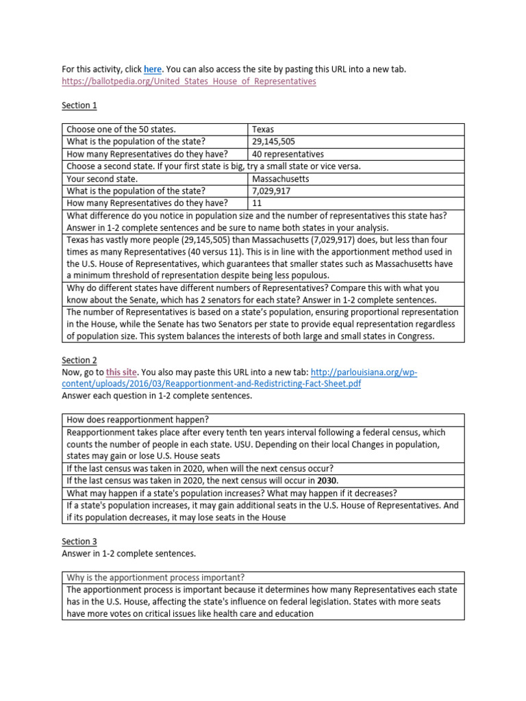 4 05A+Worksheet | PDF | Gerrymandering | Political Law