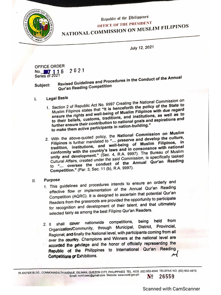 2021 Revised QRC Guidelines | PDF