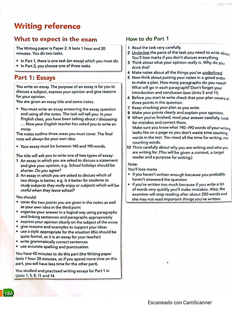 Speaking and Writing B2 | PDF