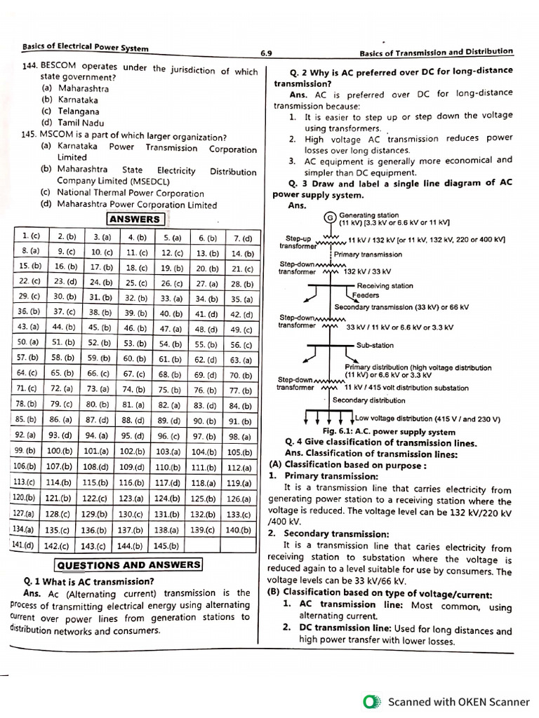 Transmission and Distribution | PDF