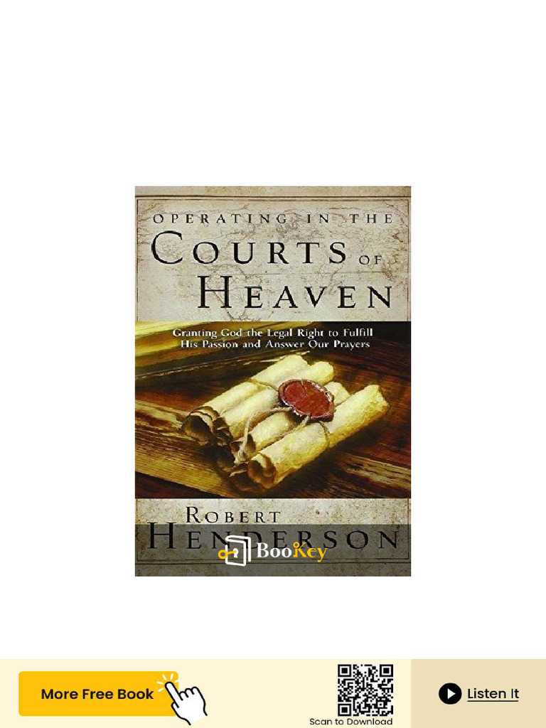 Operating in the Courts of Heaven PDF | PDF | Jesus | Prayer