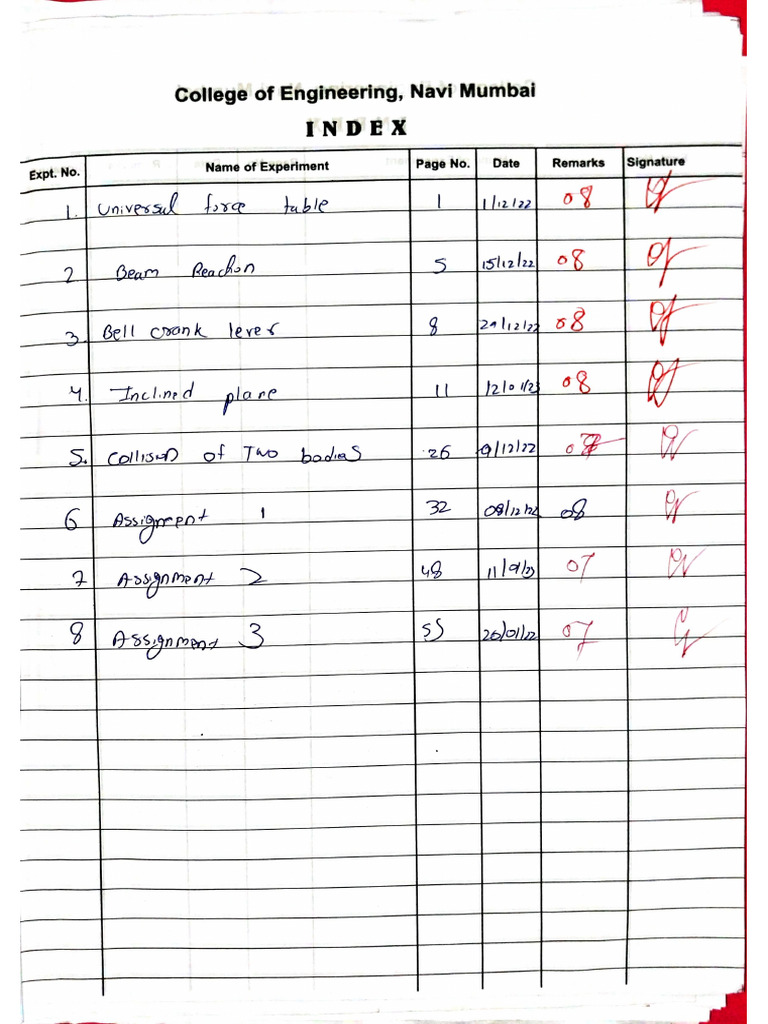 EM Lab Checked Journal | PDF