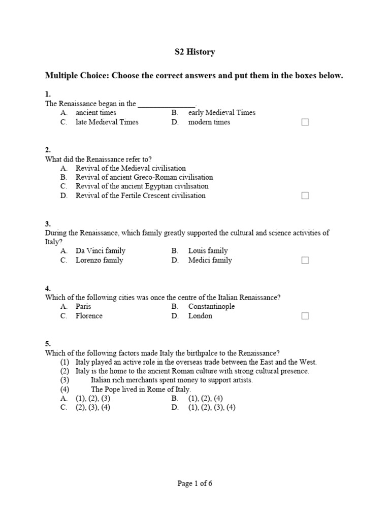 S2 History_topic 5 the Rise of Modern Europe | PDF | Protestantism ...