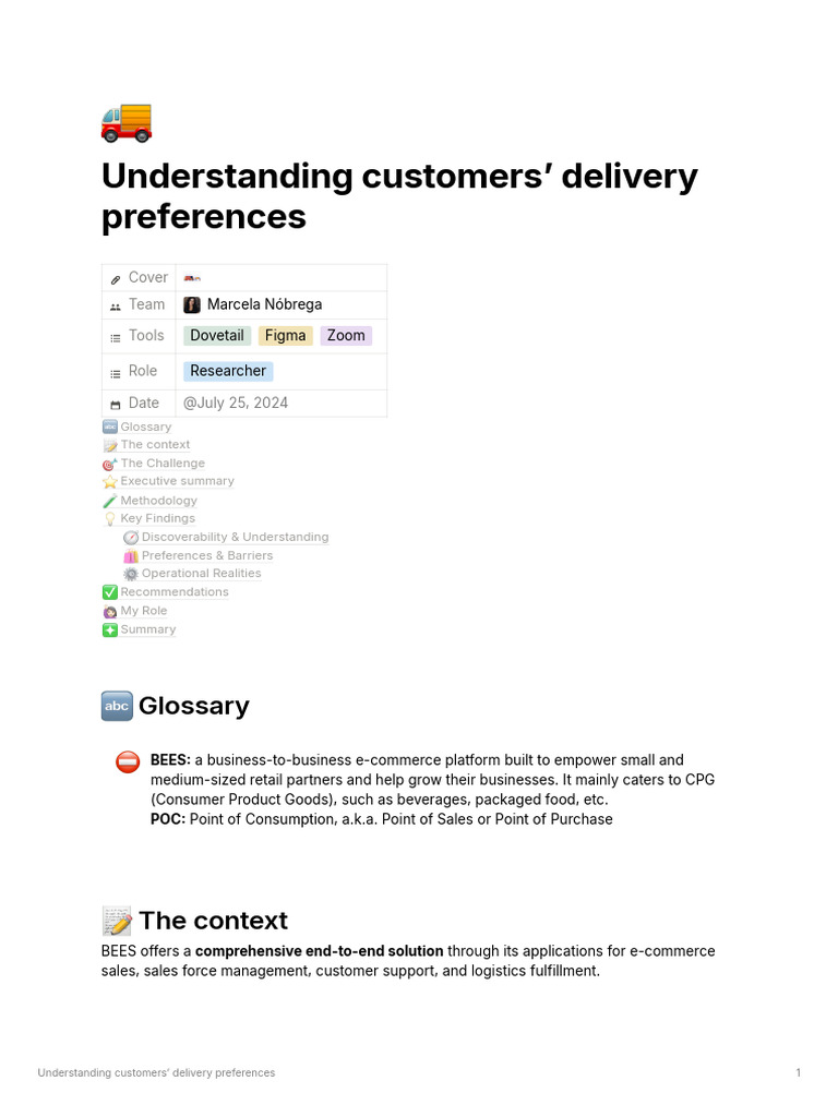 Understanding Customers Delivery Preferences | PDF | Usability | E Commerce