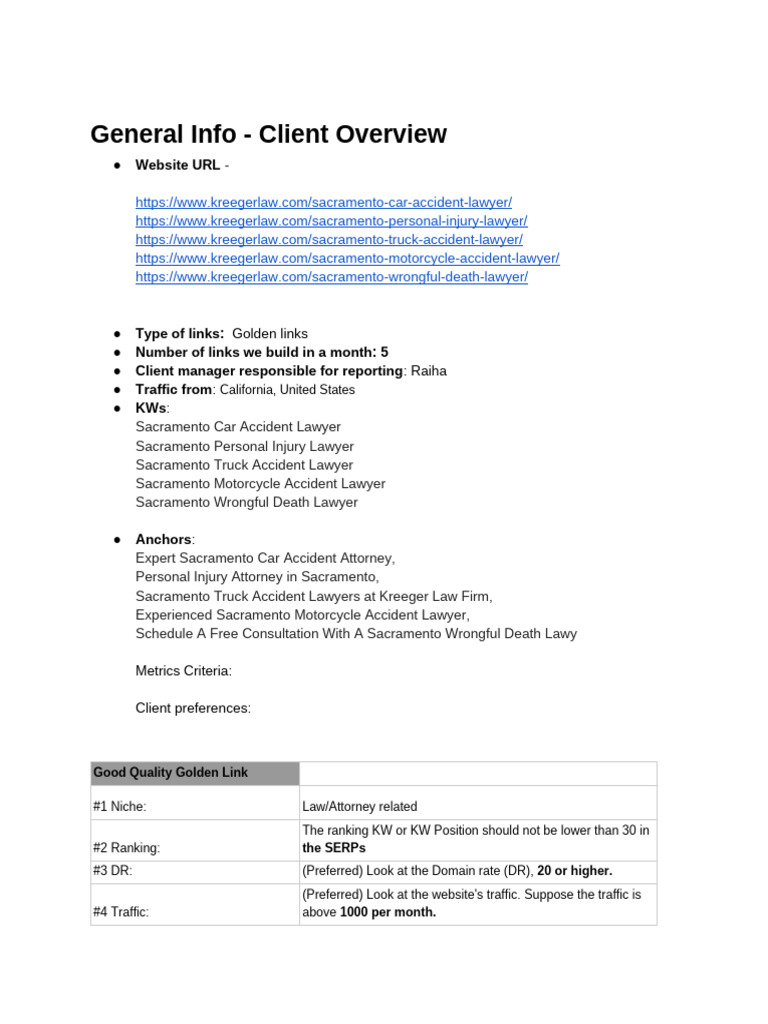 Rize Up Media - Client Brief | PDF | World Wide Web | Internet & Web