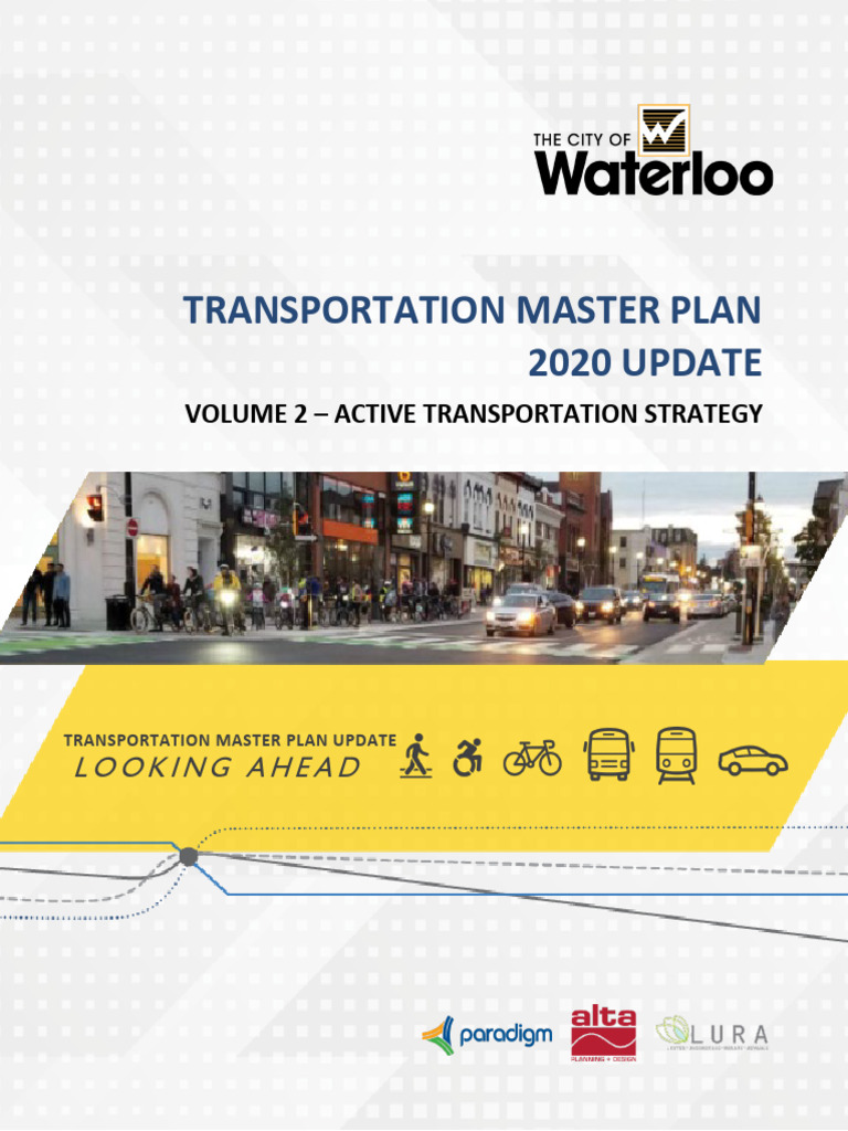 City of Waterloo Transportation Master Plan Volume 2 - Active ...