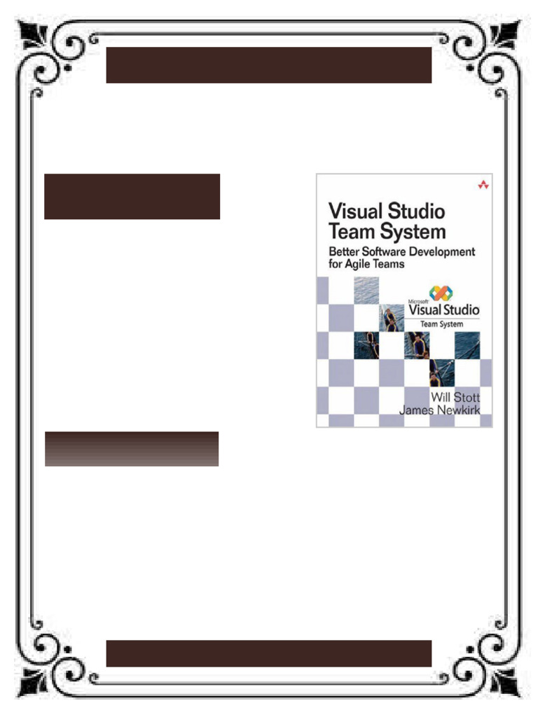 Visual Studio Team System Better Software Development for Agile Teams ...