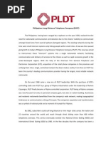 History of PLDT's Evolution | PDF | Telecommunications | Wireless
