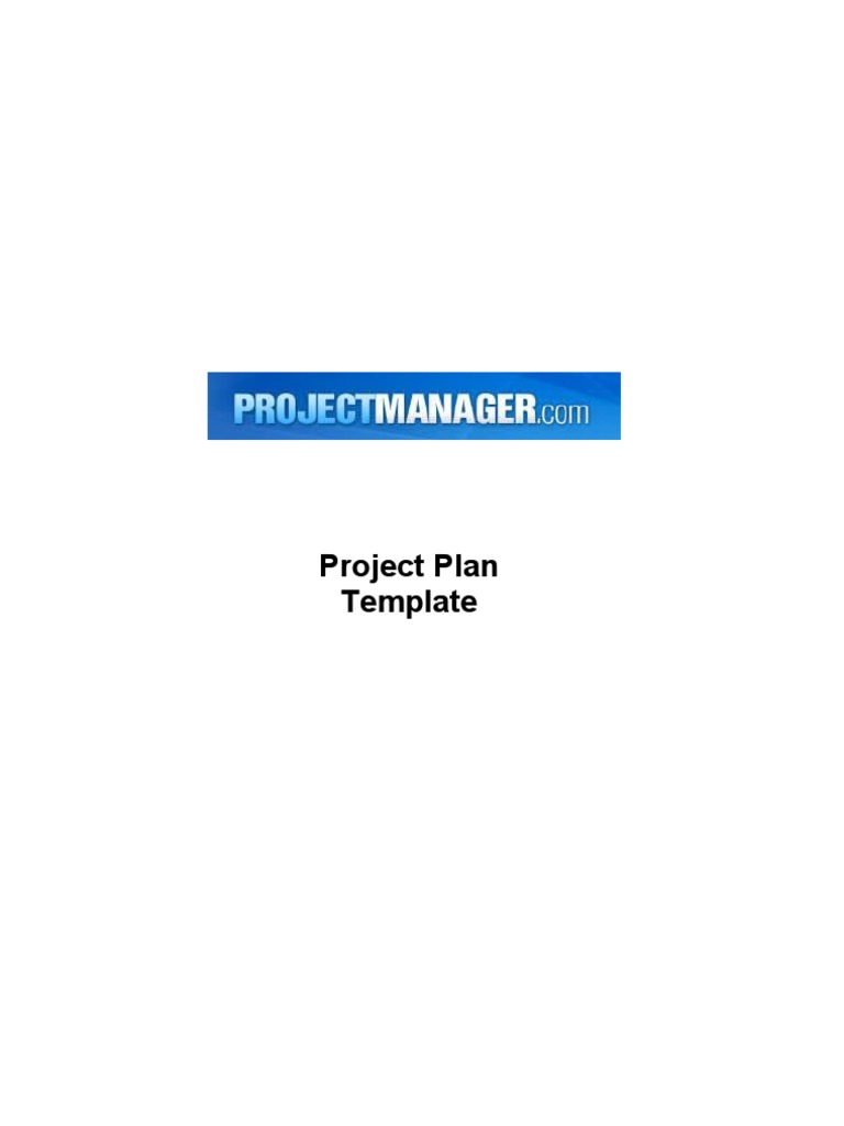 1.project Plan Template | PDF | Project Management | Spreadsheet