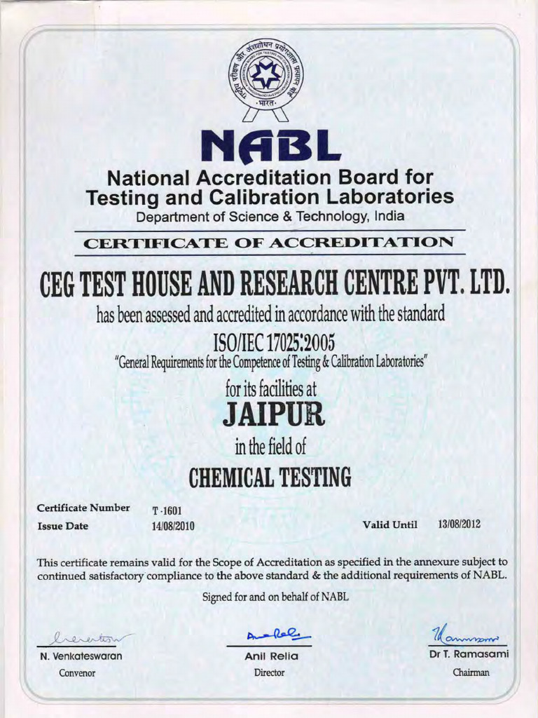 Nabl Chemical Scope | PDF
