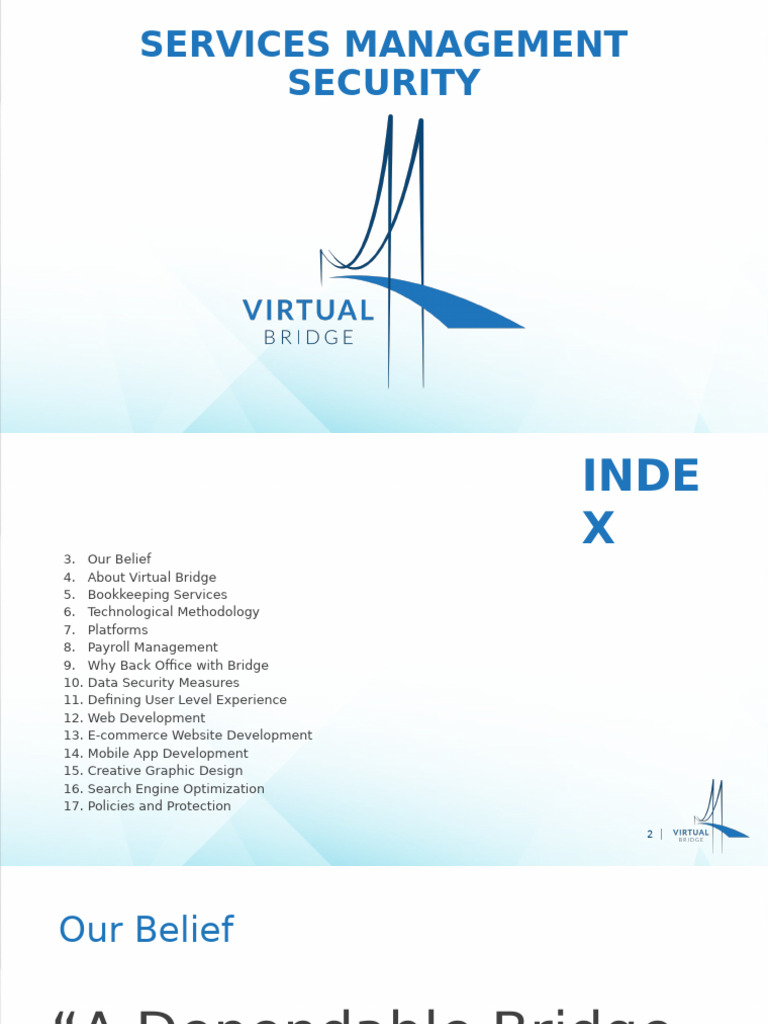 Virtual Bridge: Comprehensive Back Office Solutions | PDF | Web ...