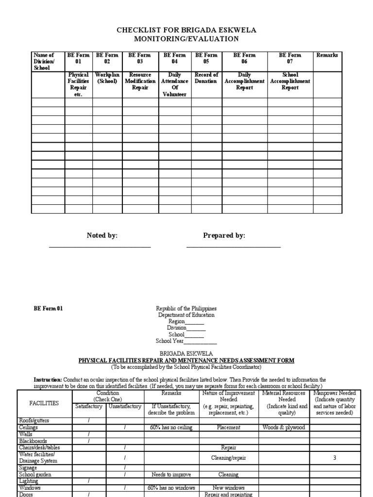 Brigada Eskwela | PDF | Volunteering | Teachers