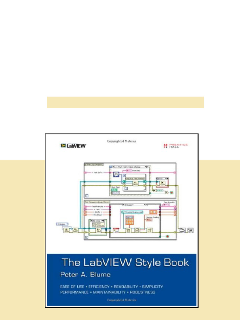 The LabVIEW Style Book National Instruments Virtual Instrumentation ...