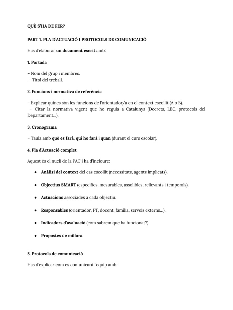 QUE S'HA DE FER_ | PDF