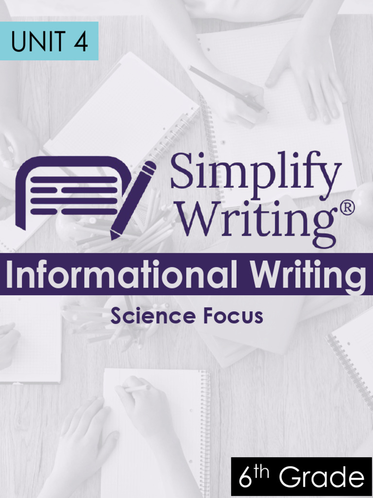 6th Grade Informational Writing Guide | PDF | Lobster | Oceans