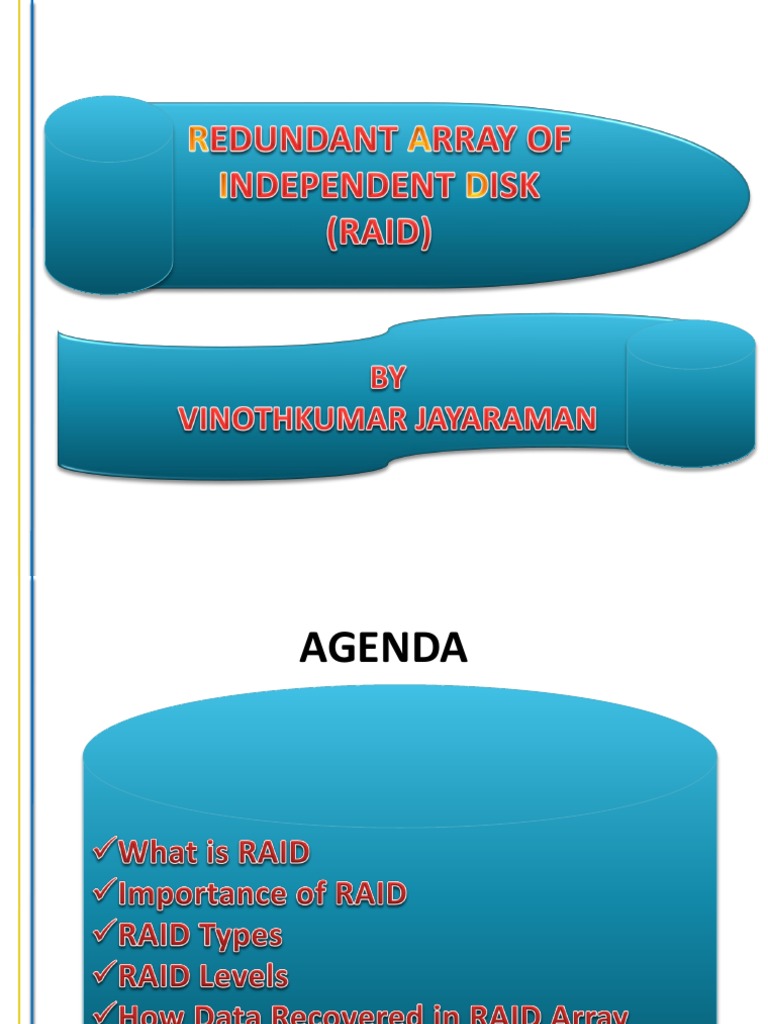 Raid PPT | PDF | Office Equipment | Computer Architecture