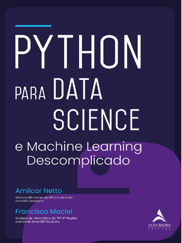 Python Para Data Science - Amilcar Netto & Francisco Maciel, 2021 Alta ...
