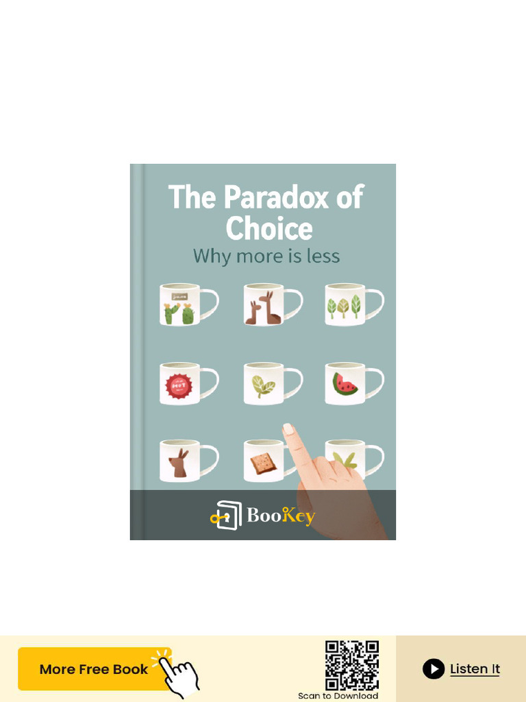 The Paradox of Choice Explained | PDF | Choice | Happiness