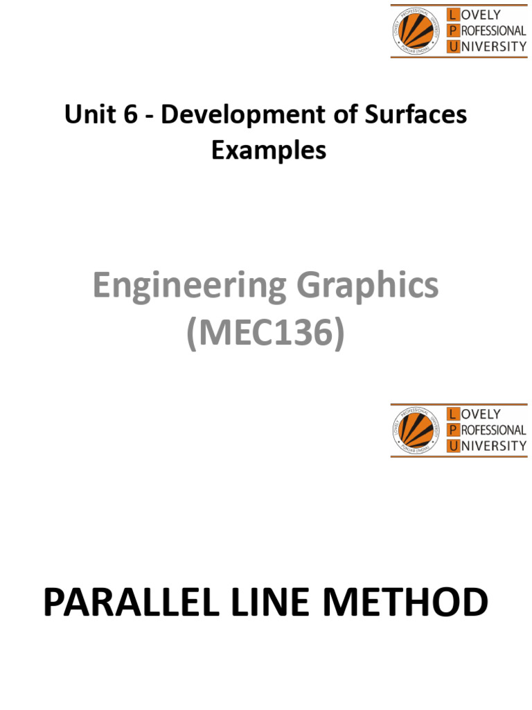 Surface Development Techniques in Engineering | PDF