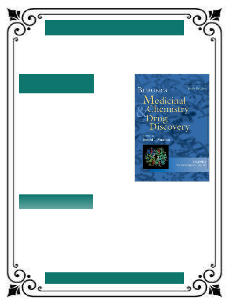 Burger s Medicinal Chemistry and Drug Discovery Chemotherapeutic Agents ...