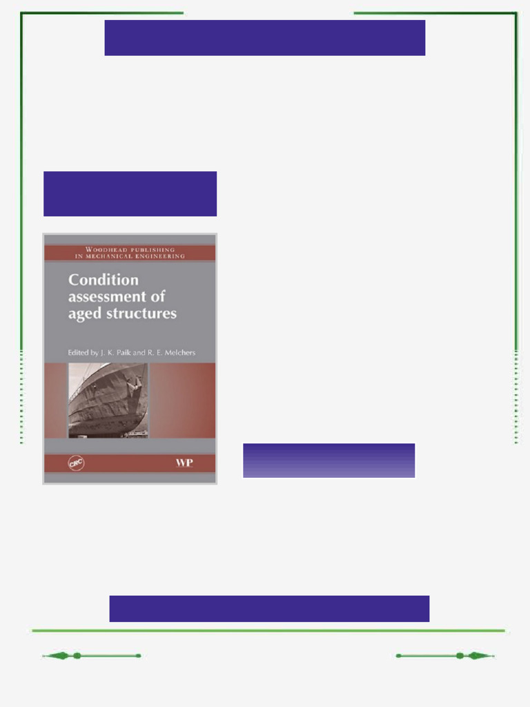 Condition Assessment of Aged Structures Woodhead Publishing in ...