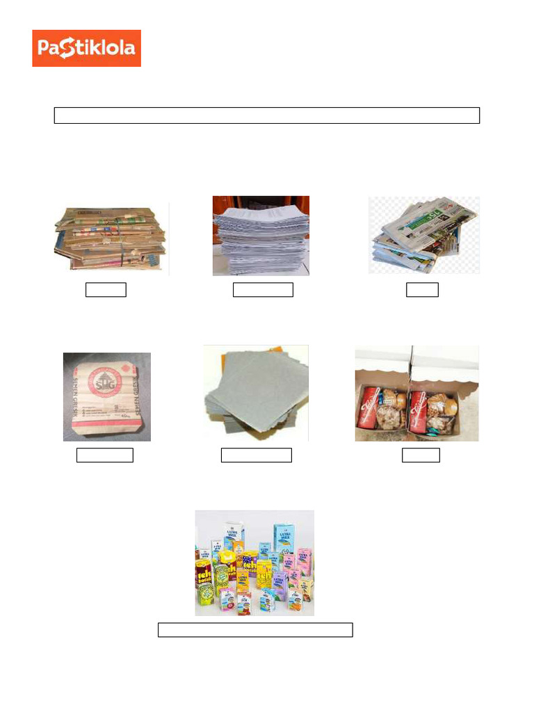 Katalog Jenis Rosok untuk Pastidaur | PDF