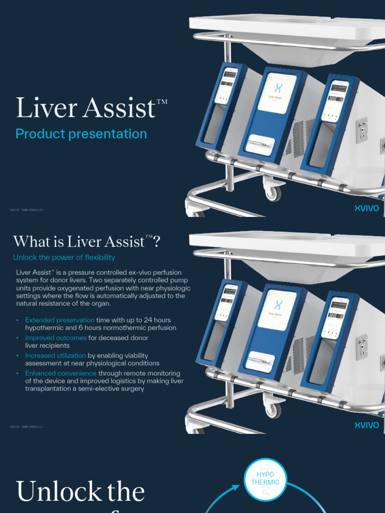 Liver Assist - Product Presentation | PDF | Organ Transplantation ...