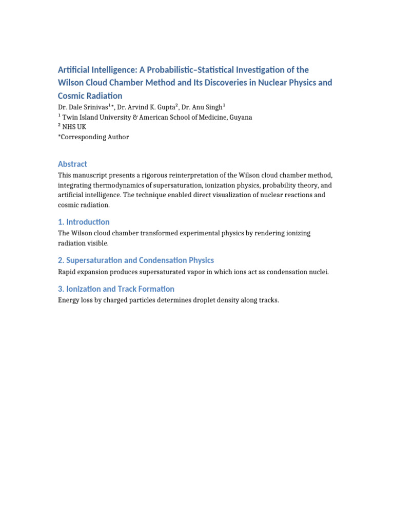 Wilson Cloud Chamber Elsevier | PDF