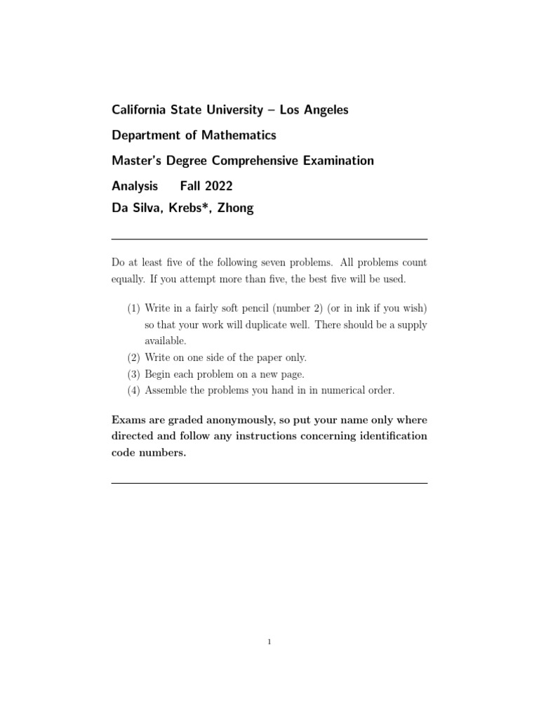 f22 Analysis Comps | PDF | Sequence | Function (Mathematics)