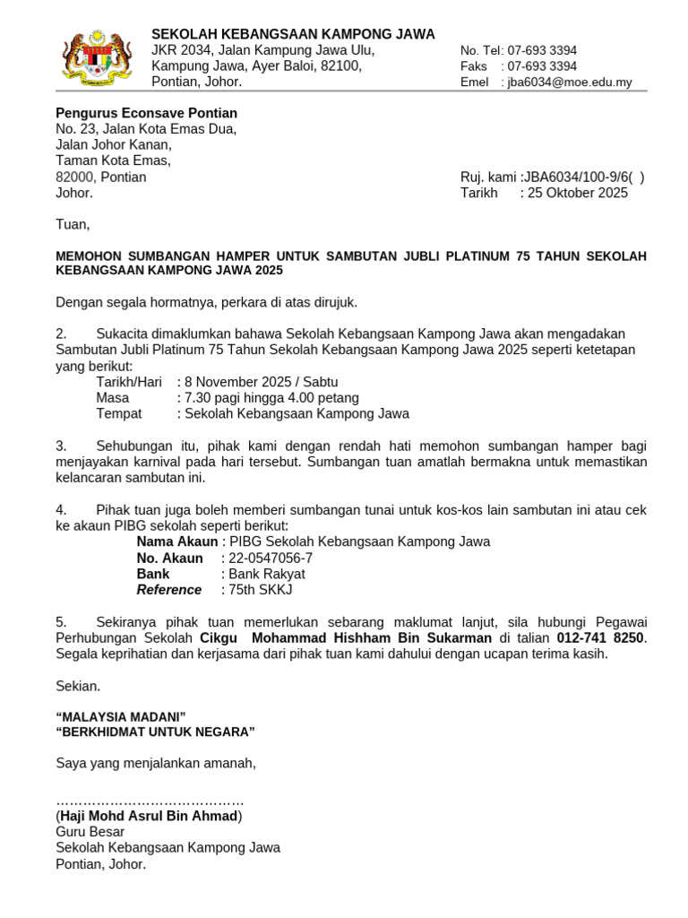 Econsave Pontian | PDF