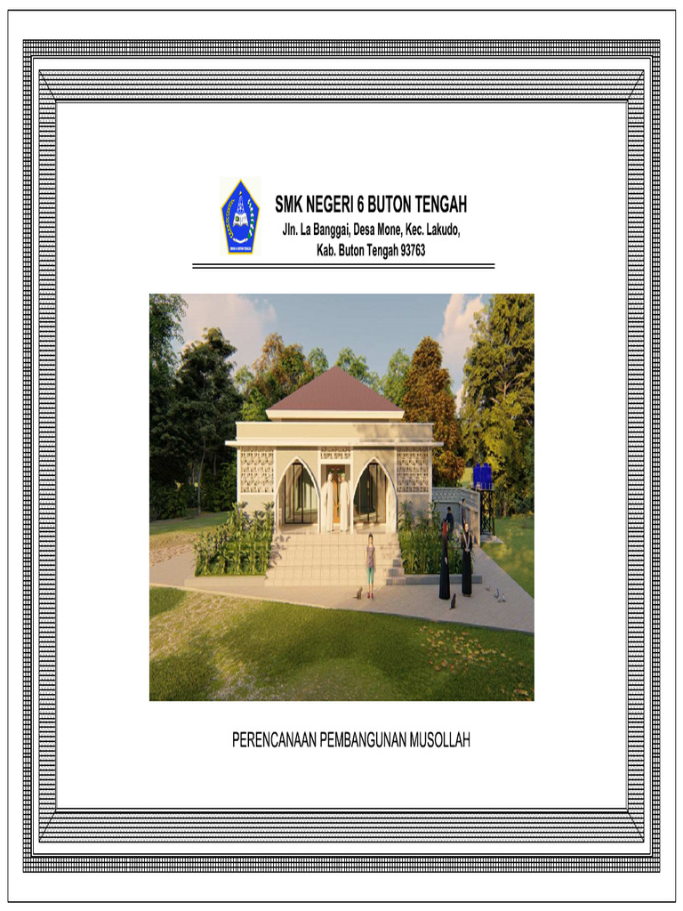 Gambar Musollah - SMKN 6 BUTENG | PDF