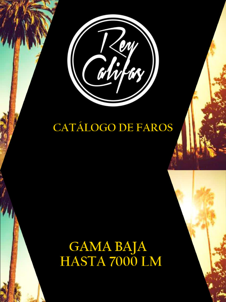Catálogo de Faros Rey Califas | PDF