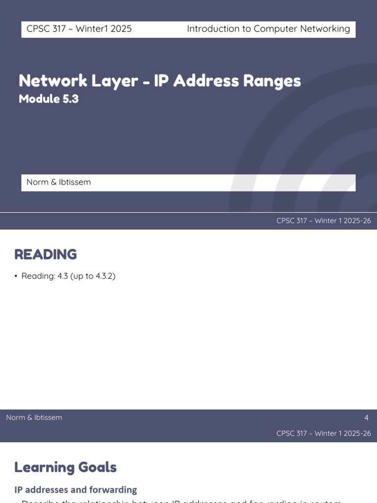 IP Address Ranges and Forwarding Explained | PDF | Router (Computing ...