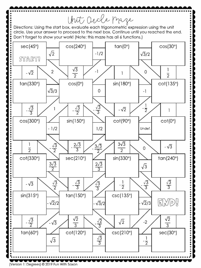 Unite Circle Maze | PDF