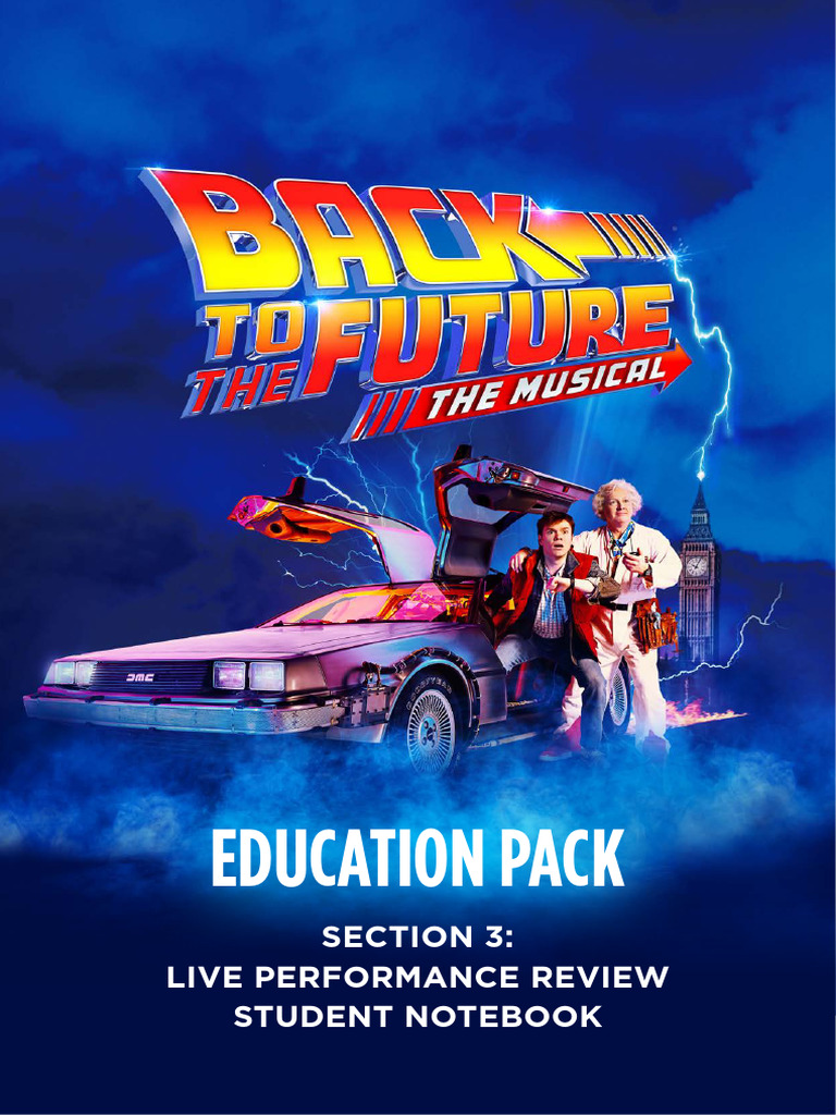 Section 3 Live Performance Review Student Notebook | PDF | Theatre ...