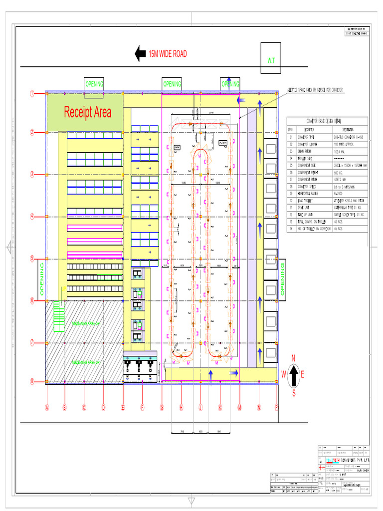 15M Wide Road Layout Plan | PDF