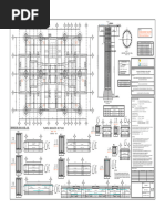 Planta Estructural de Columnas | PDF