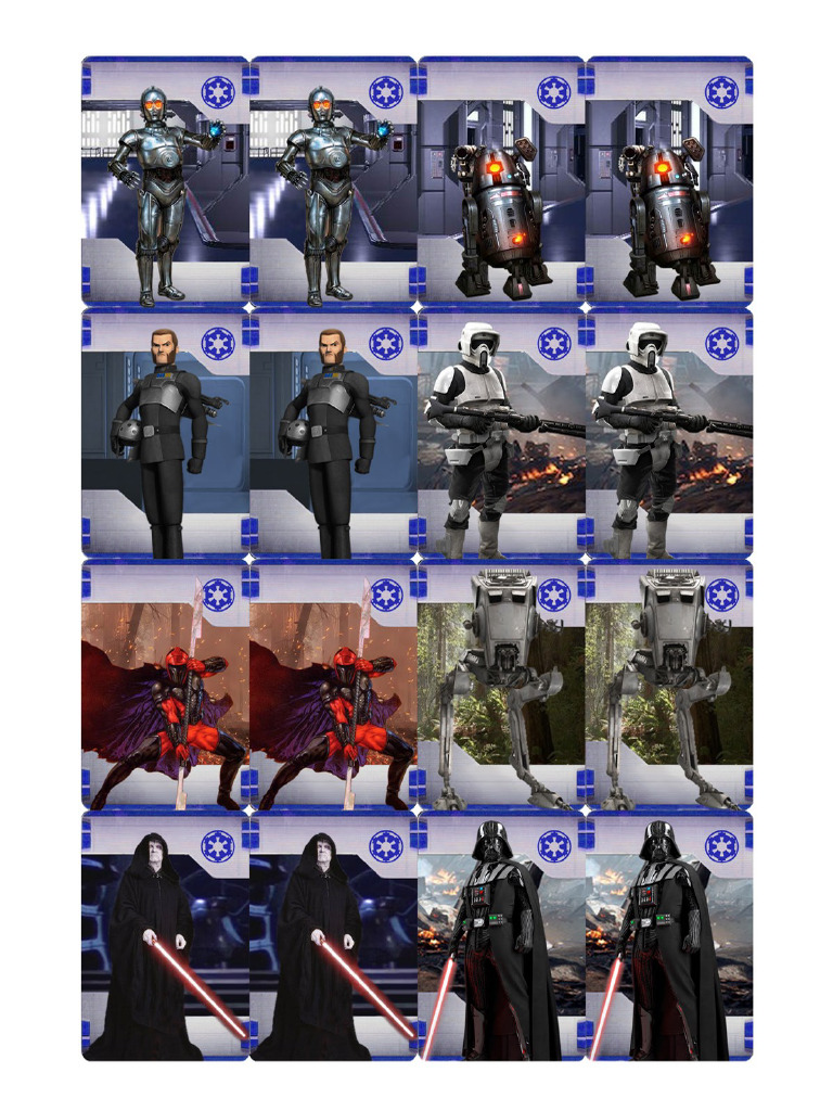 Imperial Class Cards v.4.1 | PDF