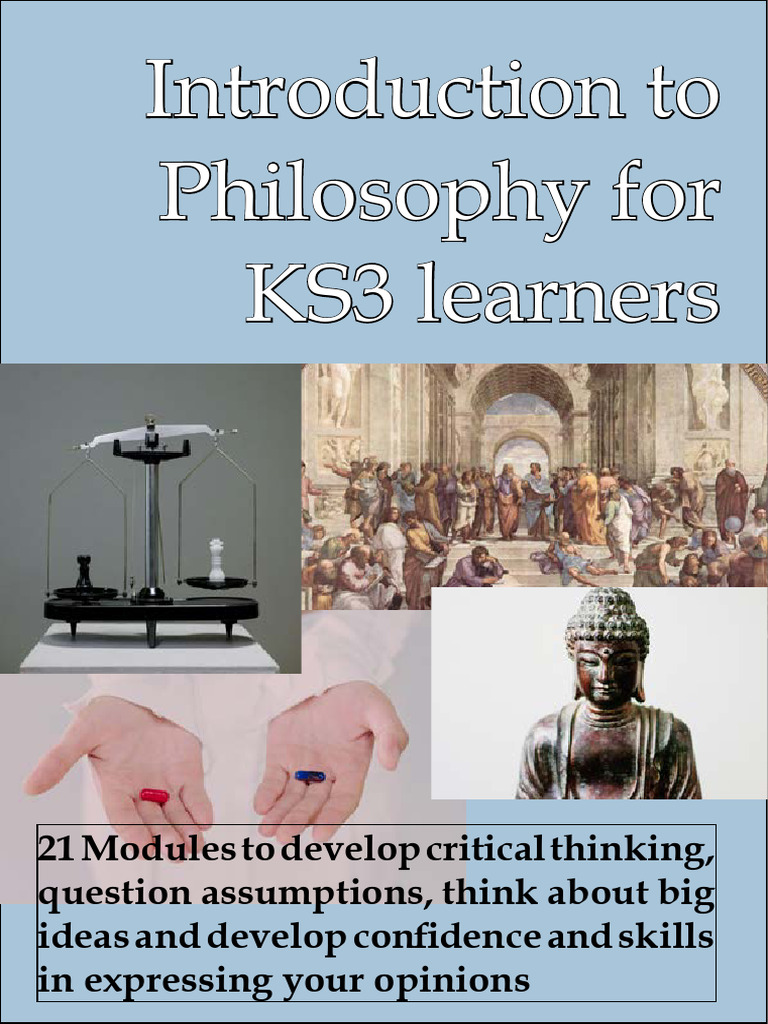 KS3 Philosophy: Critical Thinking Modules | PDF | Socrates | Plato