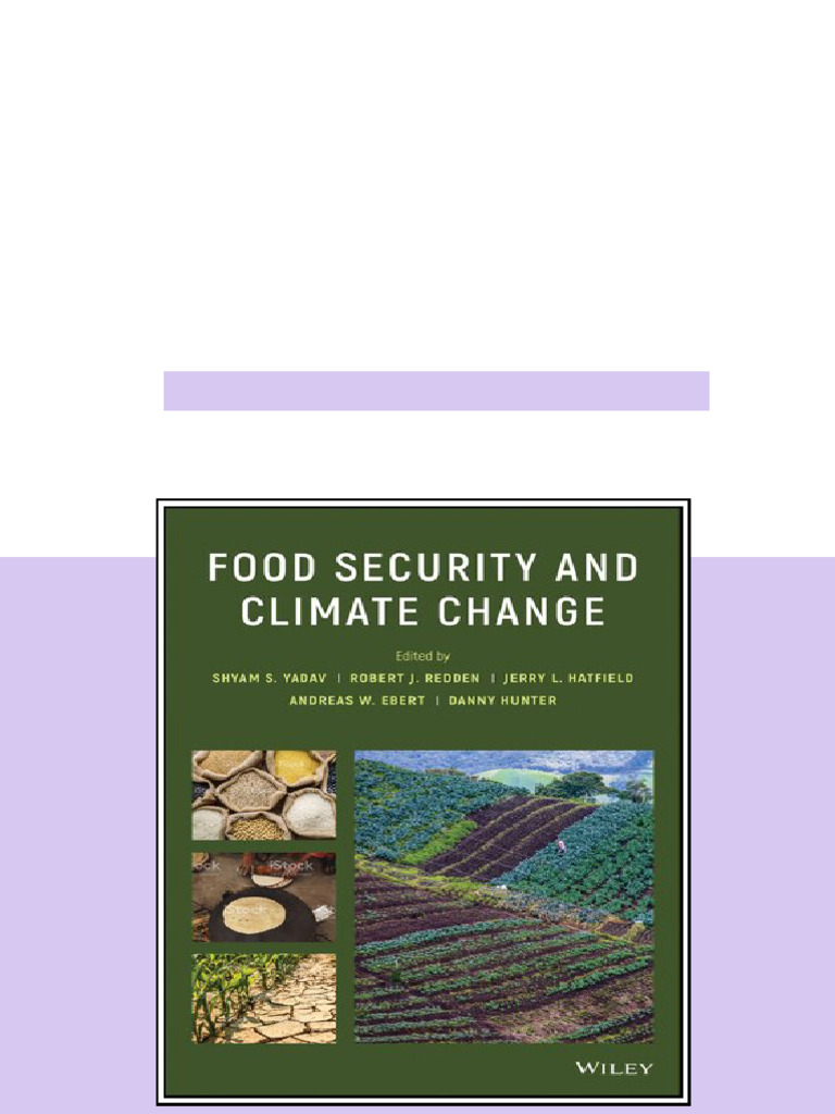 (Ebook) Food security and climate change by Robert John Redden (editor ...
