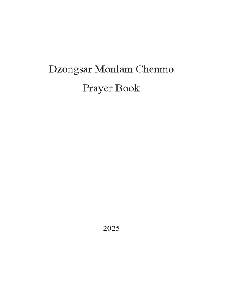 English Prayer Book | PDF