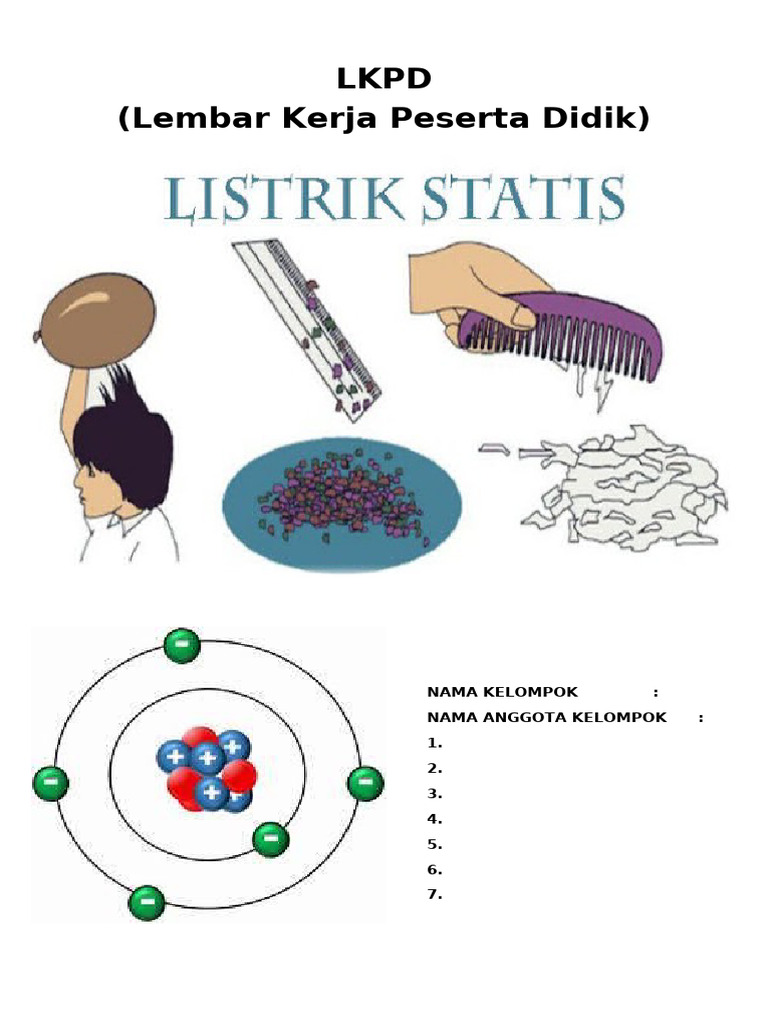 Percobaan Listrik Statis Sederhana | PDF