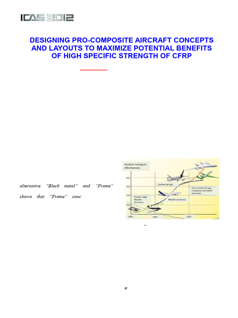 Weight Optimization in Composite Airframes | PDF | Composite Material ...