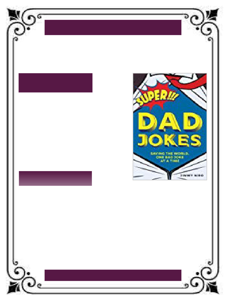 Super Dad Jokes: Saving the World, One Bad Joke at a Time Jimmy Niro ...