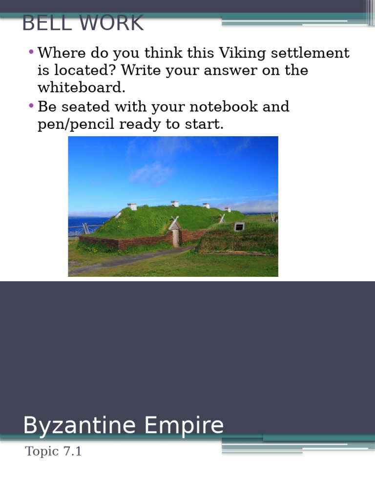 Byzantine Empire Overview and Key Events | PDF | Byzantine Empire ...